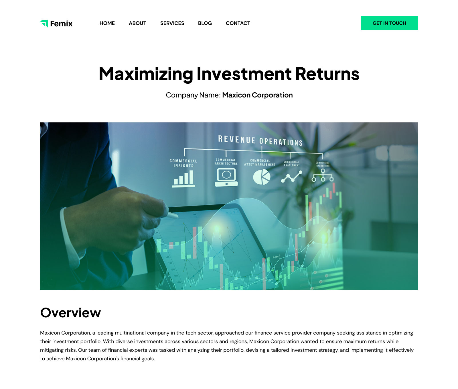 Femix – The Best Joomla 5 Template for Financial Institutions - ThemeXpert