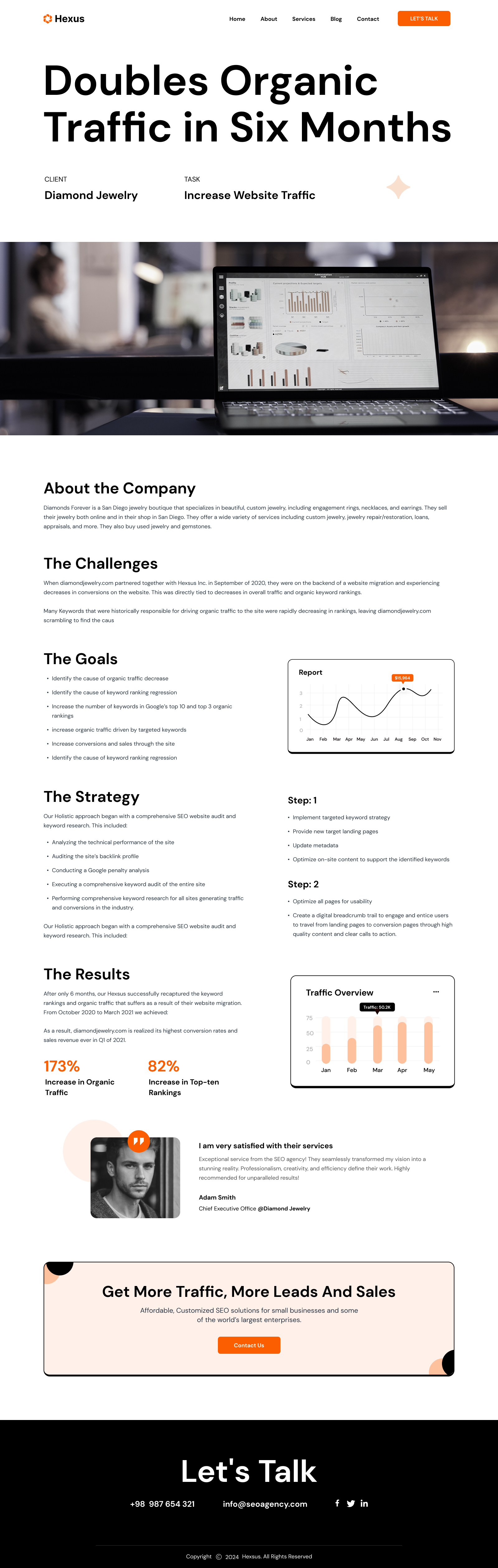 Hexus - A Joomla 5 Template made Specifically for SEO Agencies - ThemeXpert