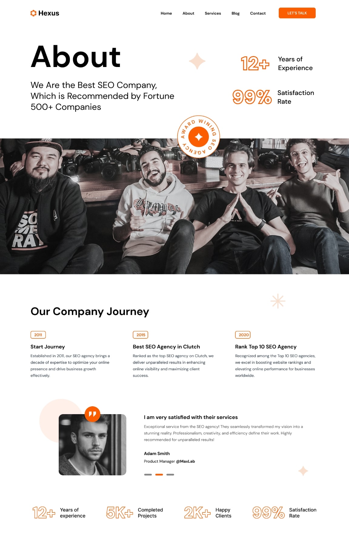 Hexus - A Joomla 5 Template made Specifically for SEO Agencies - ThemeXpert