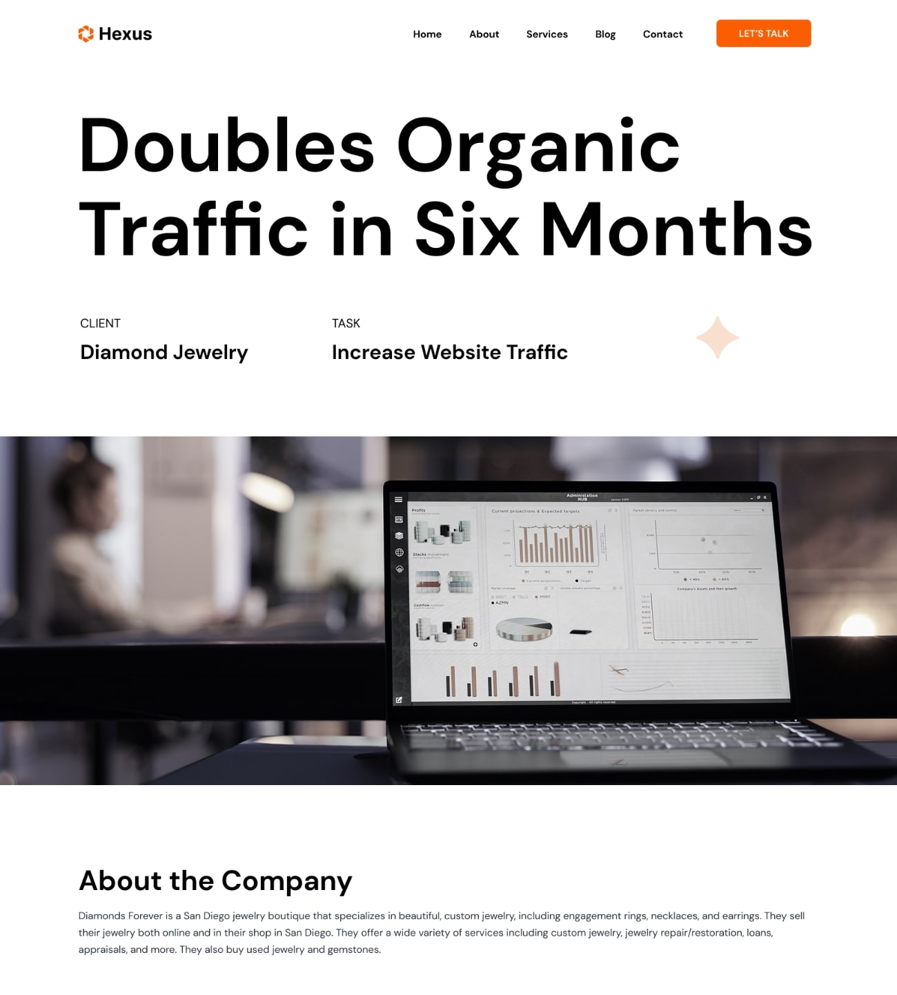 Hexus - A Joomla 5 Template made Specifically for SEO Agencies - ThemeXpert