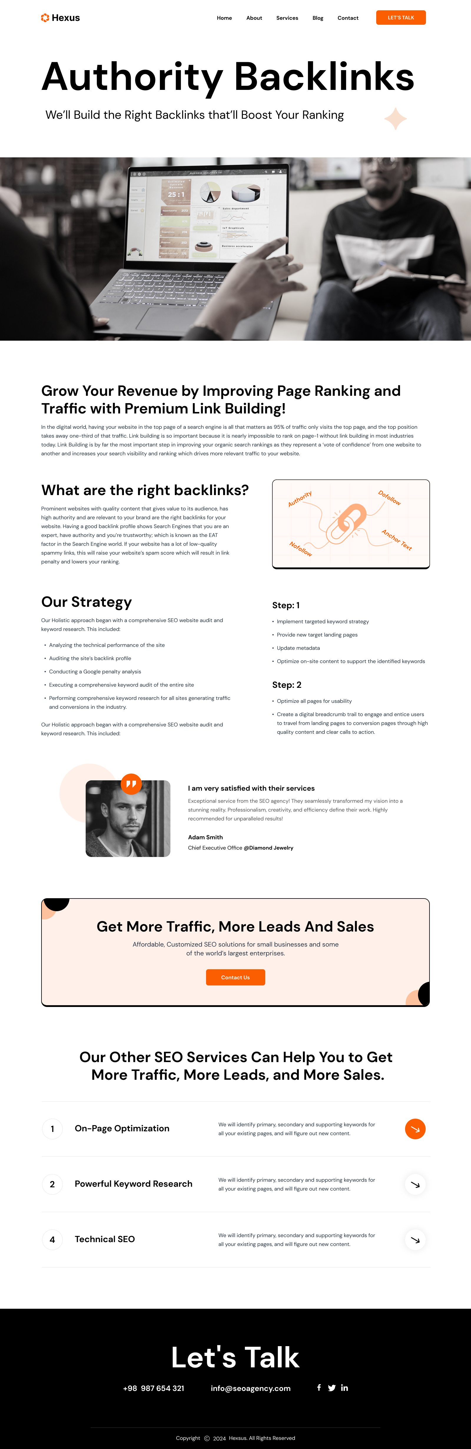 Hexus - A Joomla 5 Template made Specifically for SEO Agencies - ThemeXpert