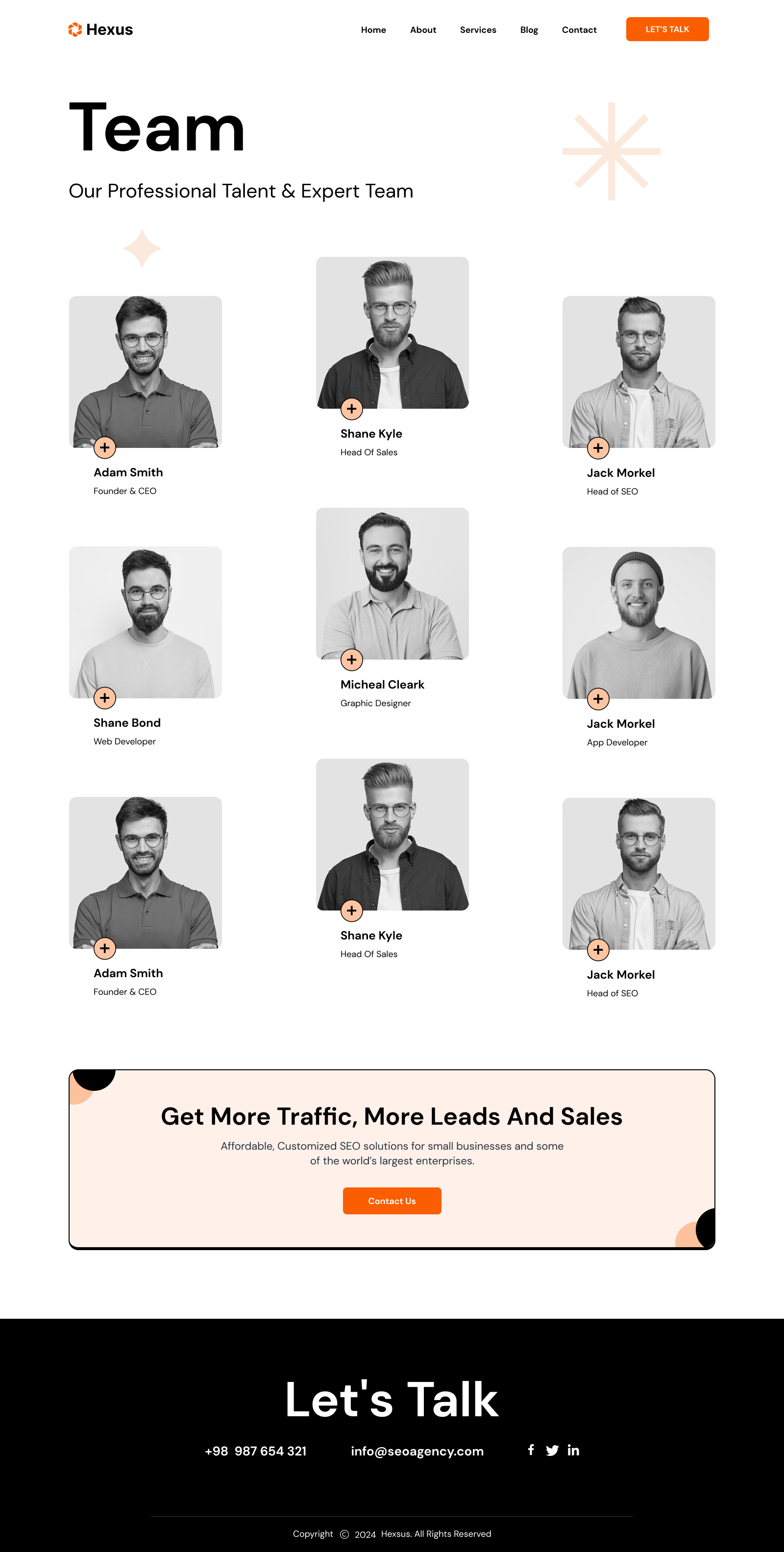Hexus - A Joomla 5 Template made Specifically for SEO Agencies - ThemeXpert