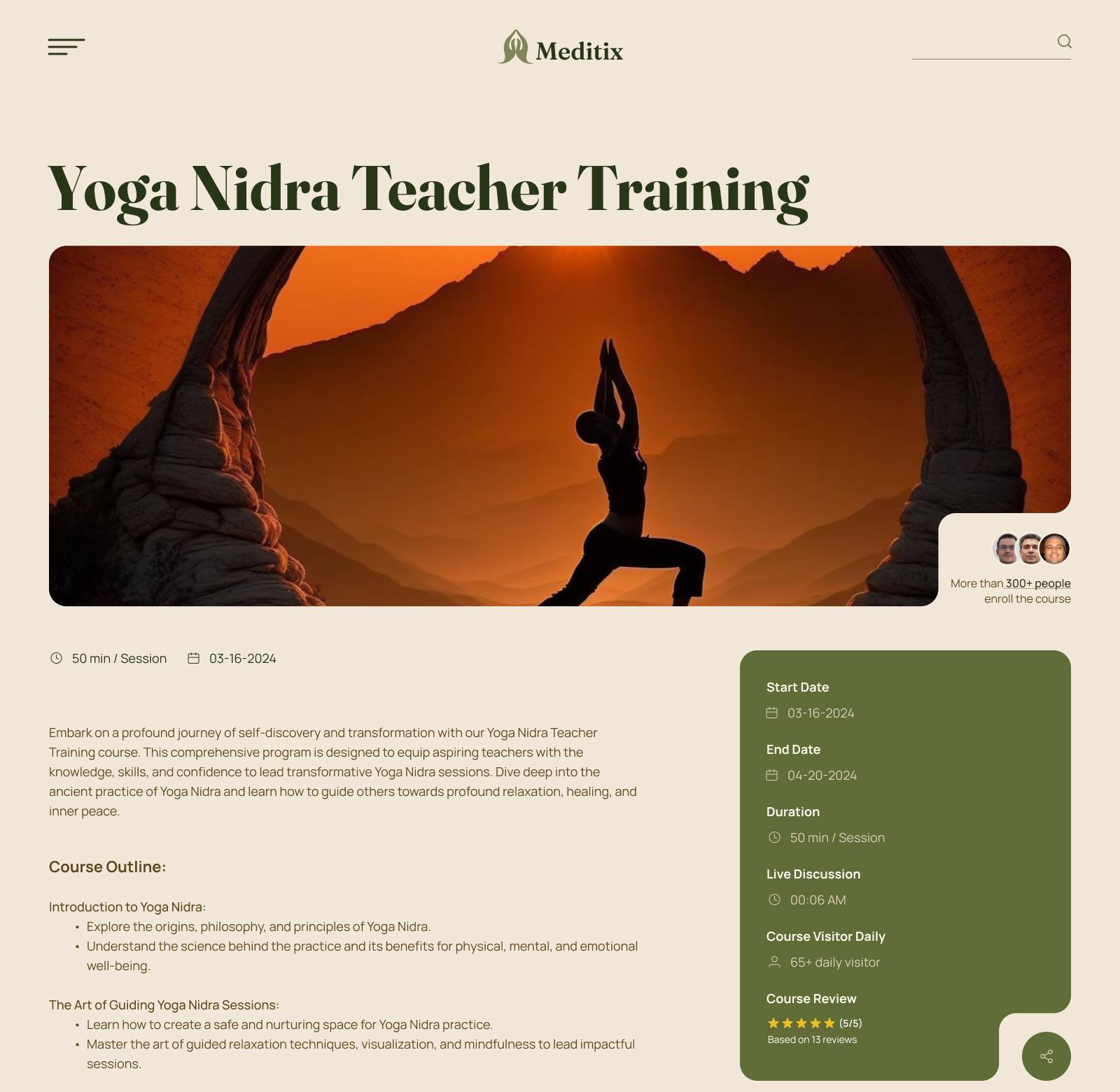 Meditix - The Best Joomla 5 Template for Yoga Studios - ThemeXpert