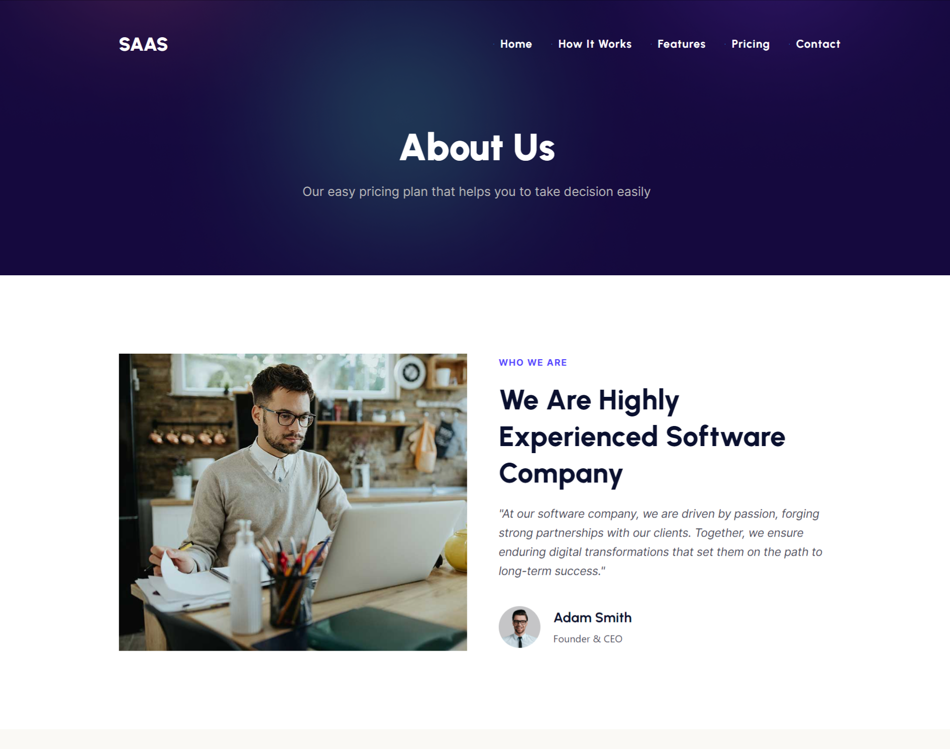 Introducing the Ultimate SAAS Layout Pack for Quix Page Builder ...