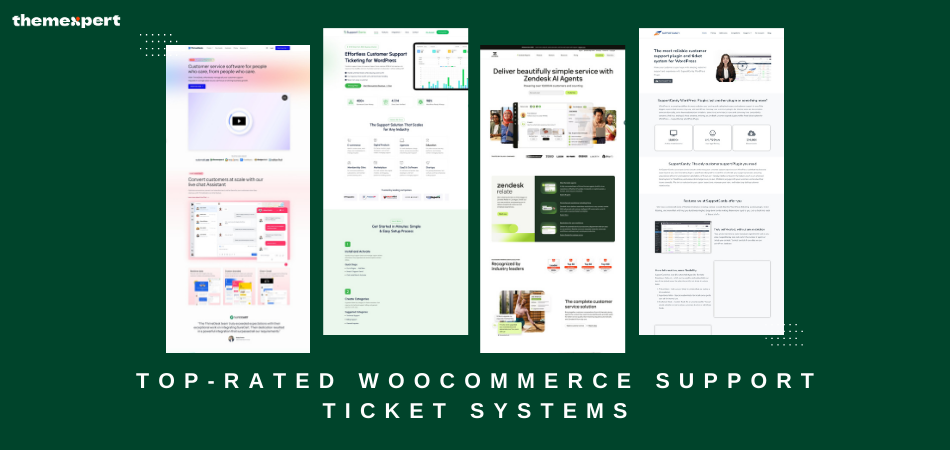 Top Rated WooCommerce Support Ticket Systems in 2025 - ThemeXpert