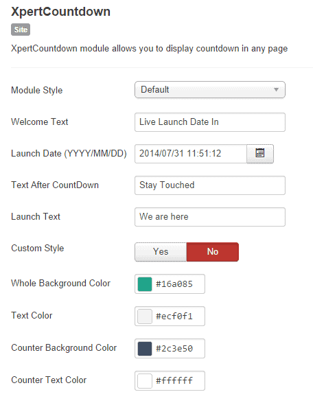 Xpert Countdown - ThemeXpert