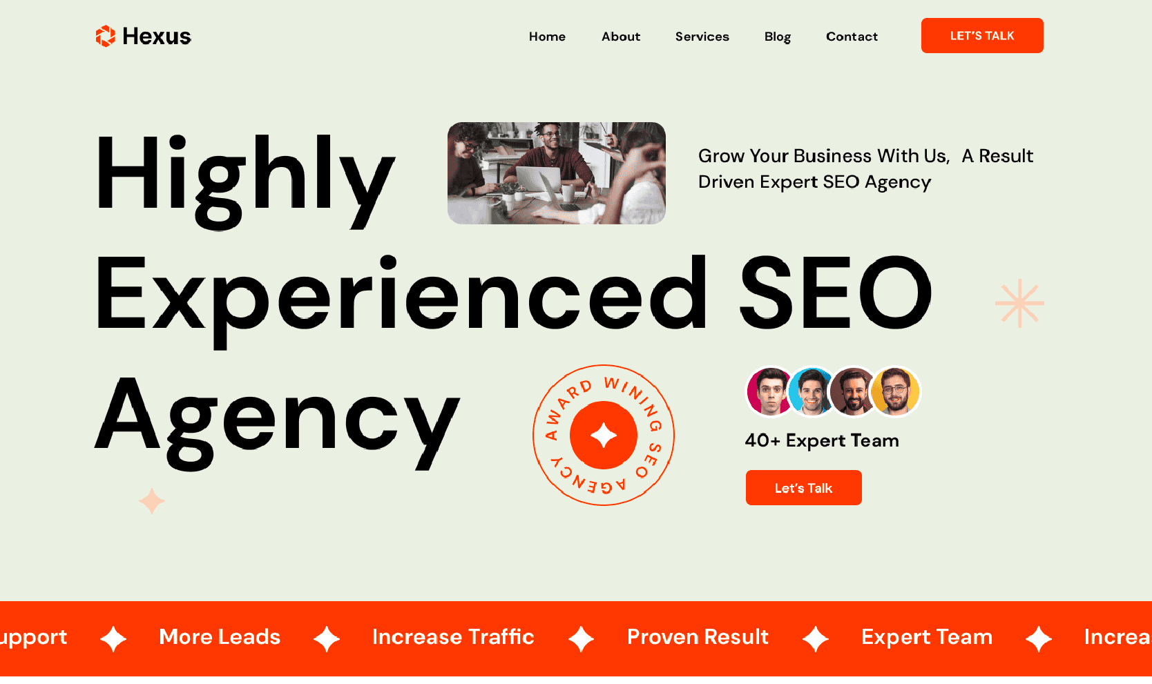 Hexus: Comprehensive SEO Services | Technical Audits, Speed - ThemeXpert