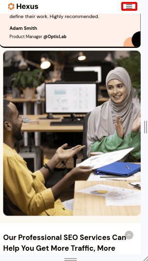 Hexus: Comprehensive SEO Services | Technical Audits, Speed - ThemeXpert