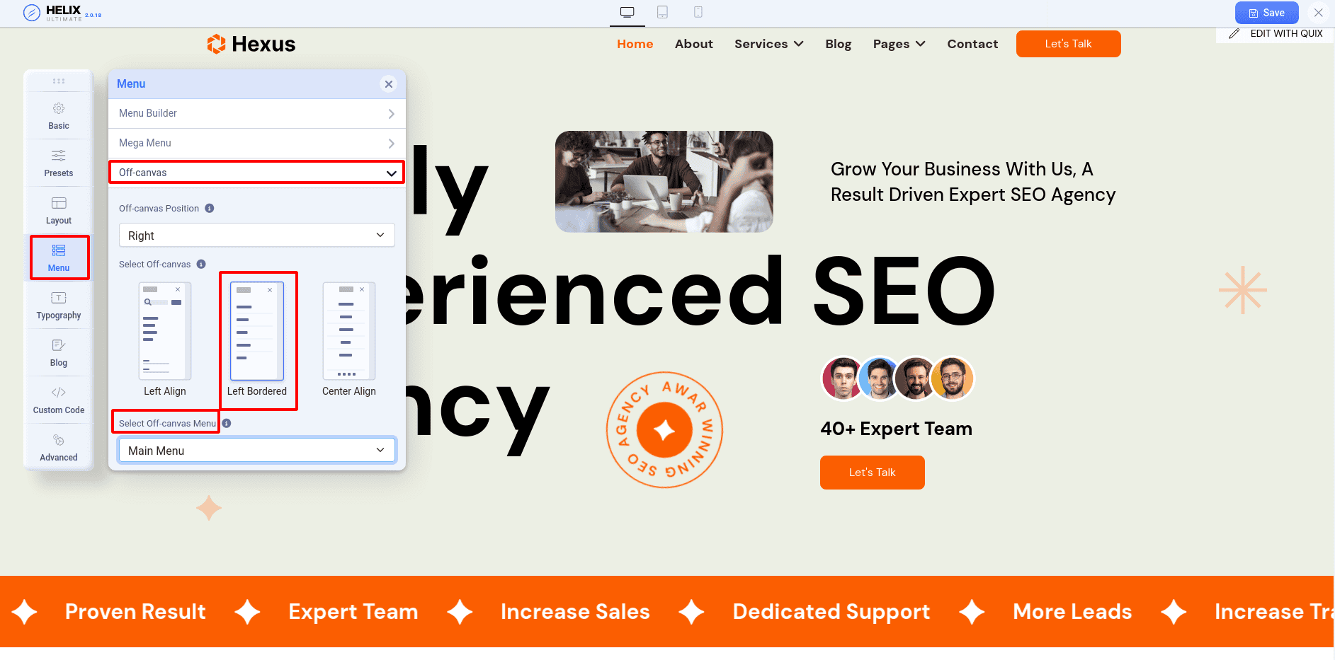Hexus: Comprehensive SEO Services | Technical Audits, Speed - ThemeXpert