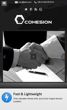 Cohesion - Responsive Corporate Template for Joomla - ThemeXpert