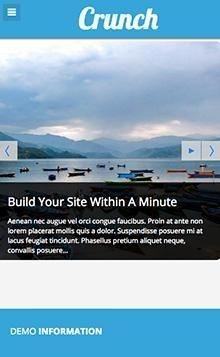 Crunch - Responsive Business Template for Joomla - ThemeXpert