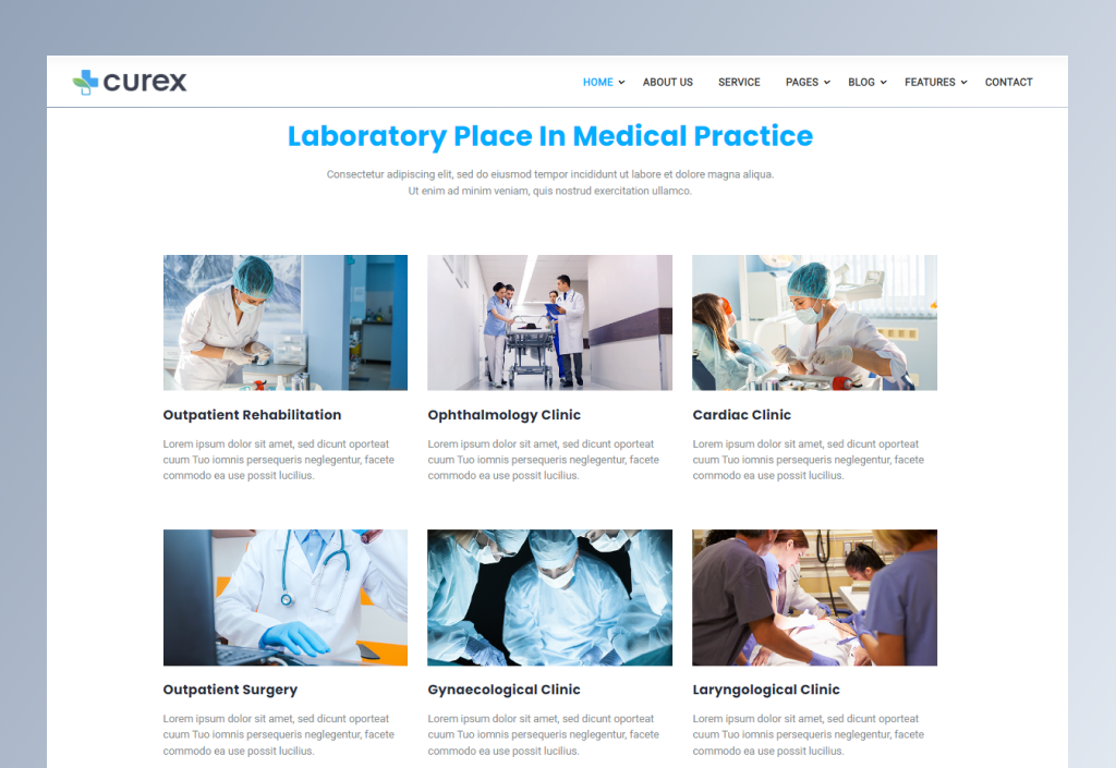 Curex-Finest Joomla Medical Template For Medical And Healthcare ...