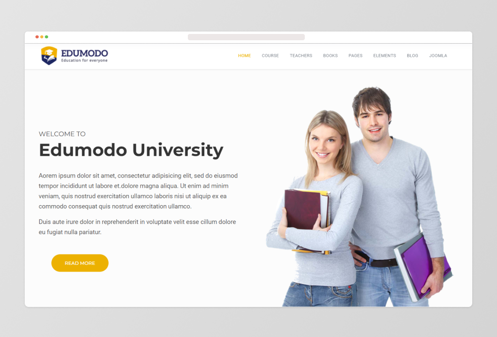 Edumodo-Joomla Education Template For Educational Institute - ThemeXpert