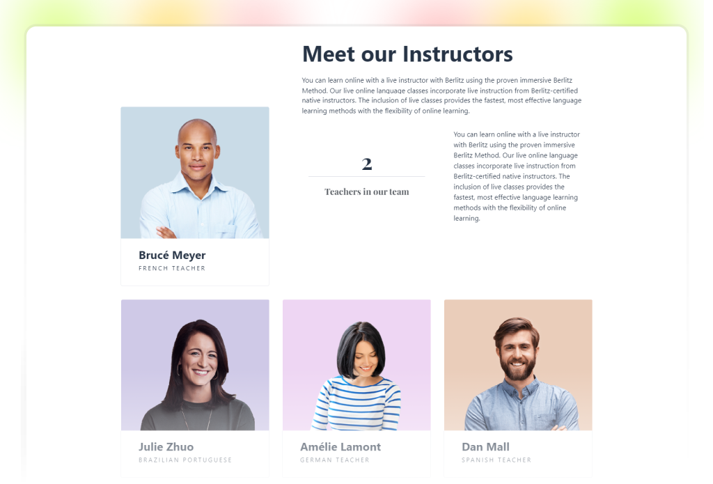 Feature-rich Joomla template for language and schools - ThemeXpert